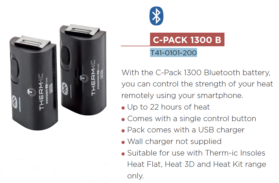 Battery THERMIC C-PACK 1300 B | David sport Harrachov